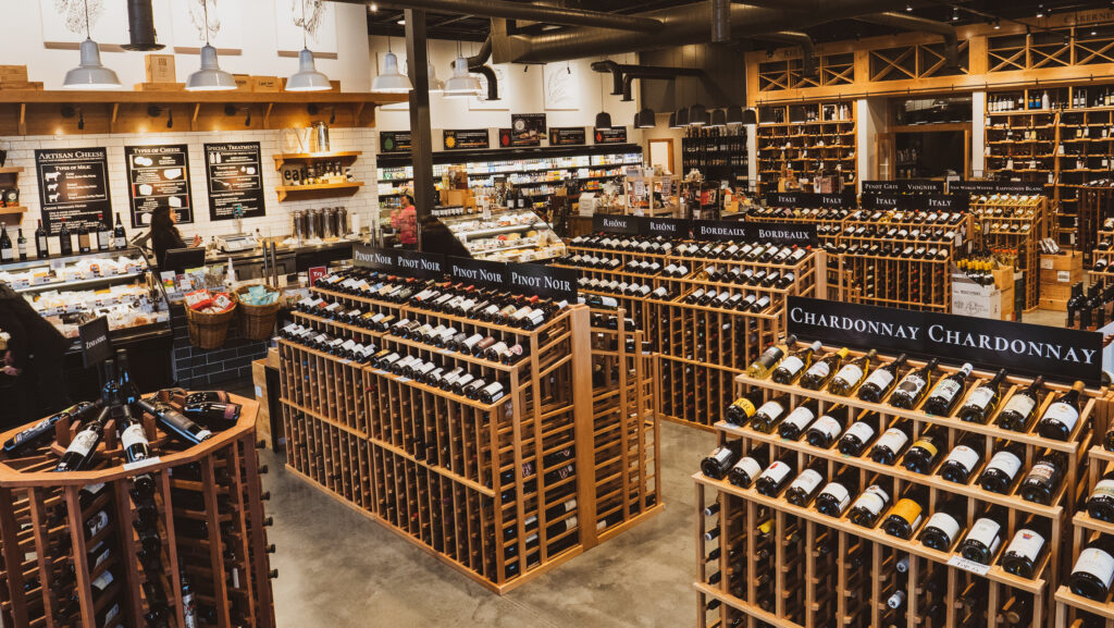 Wine Store, Beer Shop, Gourmet Food Market and Tasting Lounge